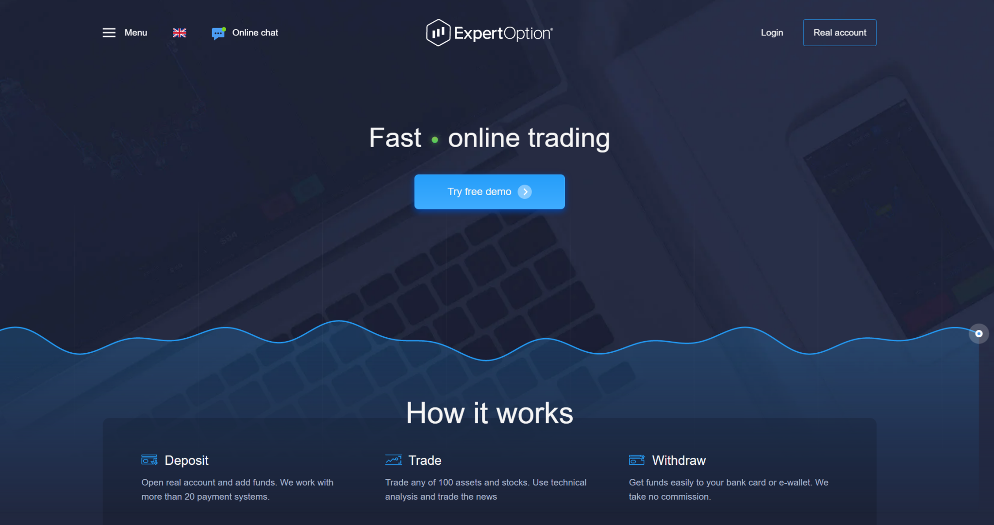 Expert Option review 2024 | Pros & cons | binaryoption.com